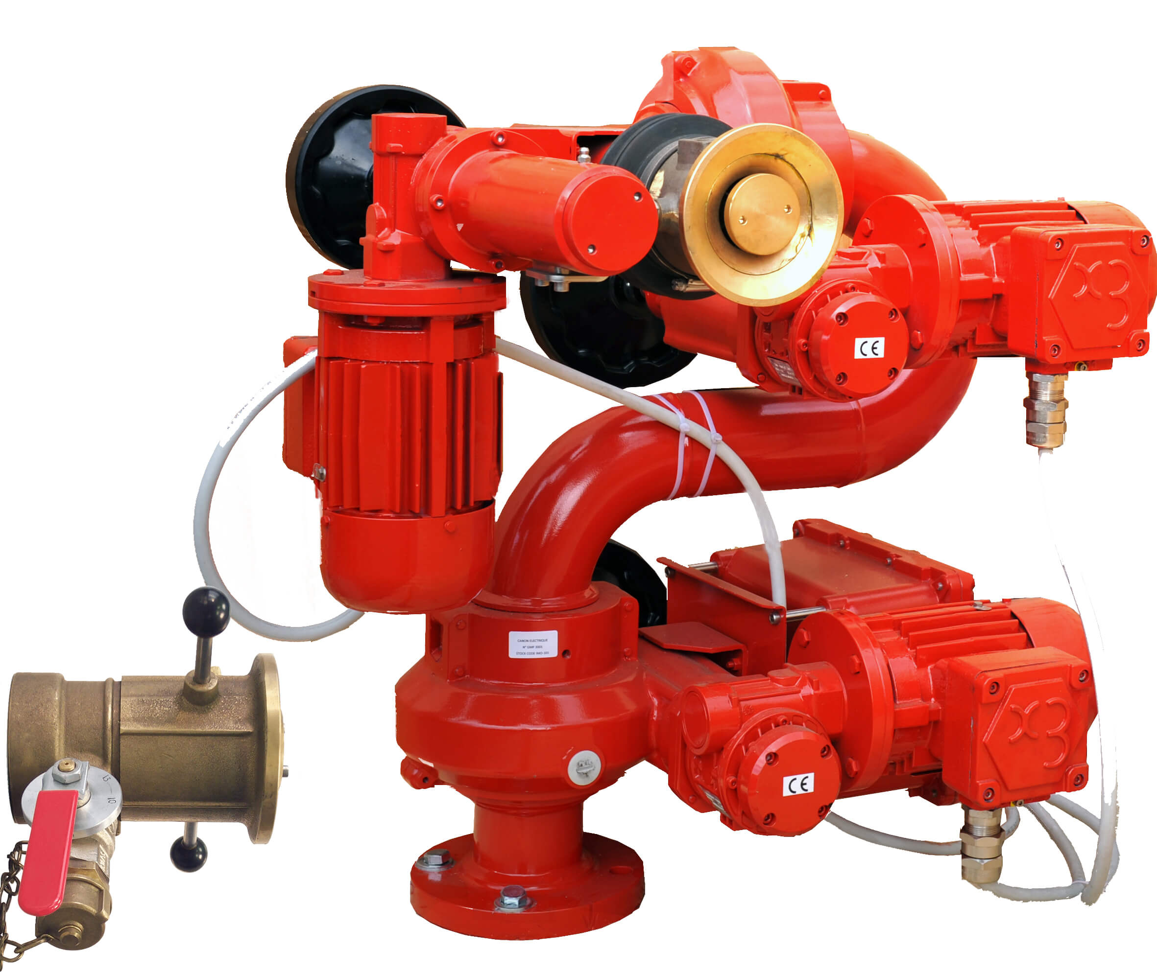 Canons Incendie fixe Électrique à mousse avec aspiration {category ...