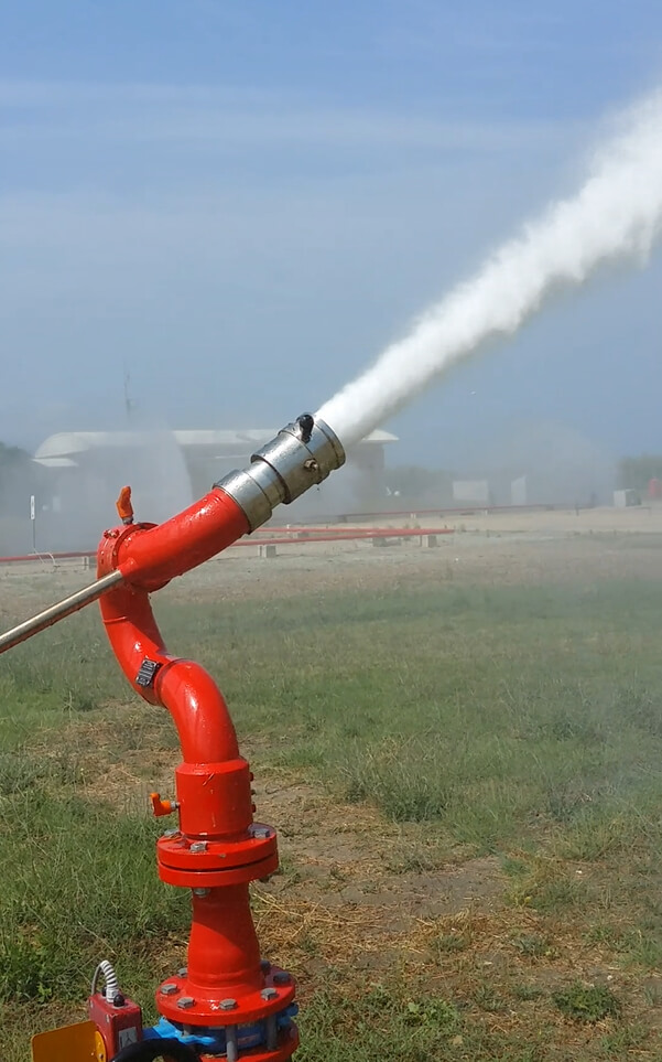 Canons Incendie fixe manuel à eau {category.label} - Industrie Service ...